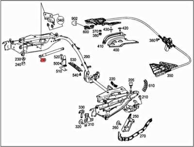 Genuine MERCEDES R231 SL R231 Pneumatic spring 2319800264 | eBay