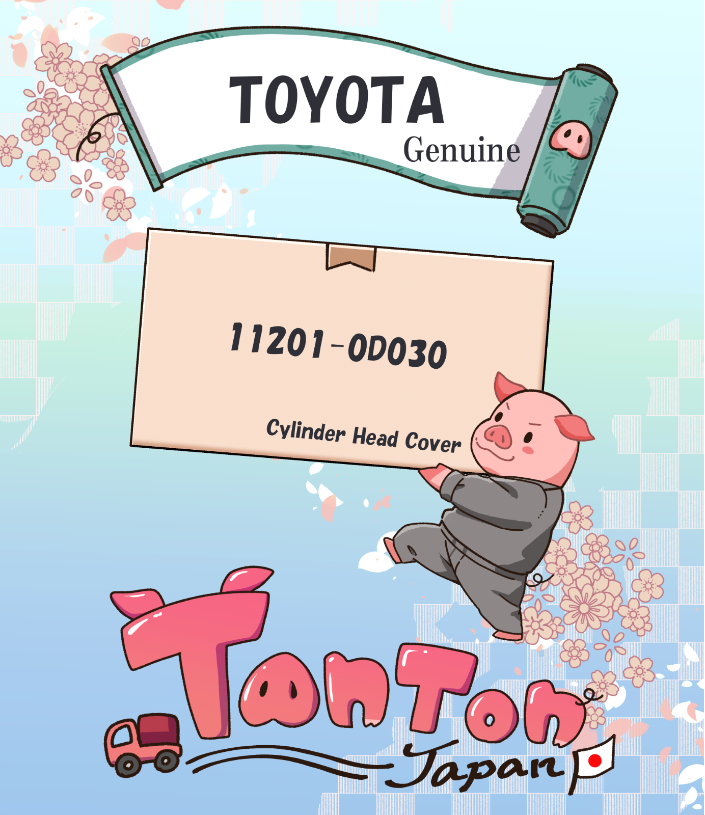 43o101 Valve Cover 2005 Toyota Corolla 1.8 112010D030 for sale online ...