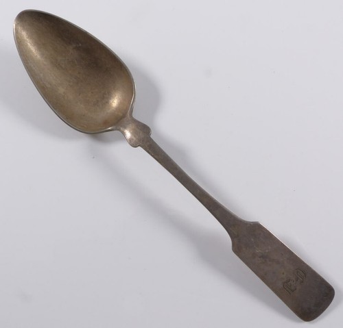 Silberlöffel Löffel Silber 12lötig Deutschland um 1850 Monogramm EJ | eBay