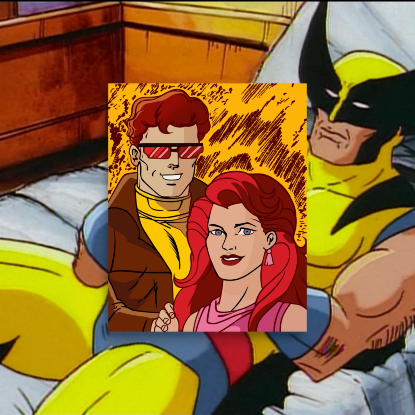 Marvel X-Men The Animated Series '97 Jean Grey Scott Summers Cyclops ...