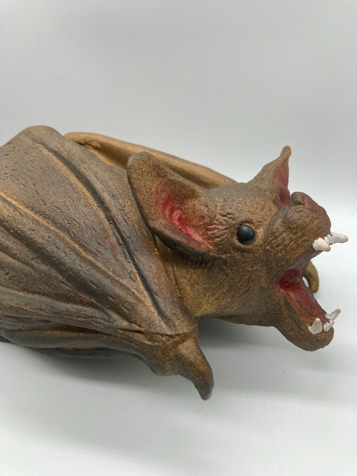 Vintage Halloween Vampire Bat Jiggler Rubber Dracula Horror Scary Toy ...