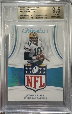 2020 Panini Flawless Jordan Love RC NFL Shield 1/1 !!! | eBay