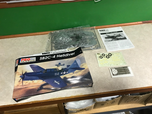 Model Kit UNUSED -ProModler 1/48 SB2C-4 Helldriver #85-5935 | eBay