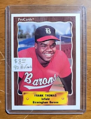1990 Birmingham Barons ProCards #1116 Frank Thomas | eBay