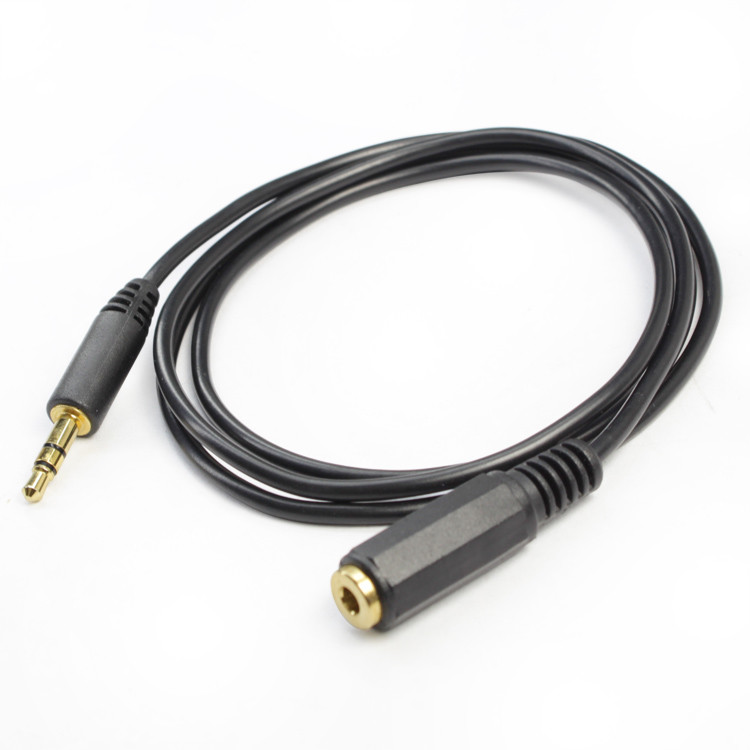 15cm/1m/5m 3.5mm Jack Headphone Earphone SOCKET EXTENSION Stereo AUX ...