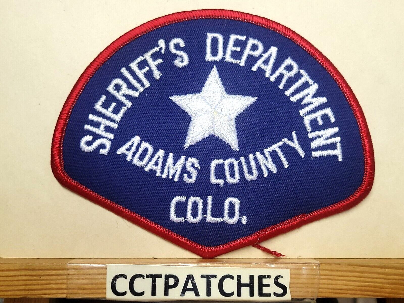 ADAMS COUNTY, COLORADO SHERIFF (POLICE) SHOULDER PATCH CO | eBay