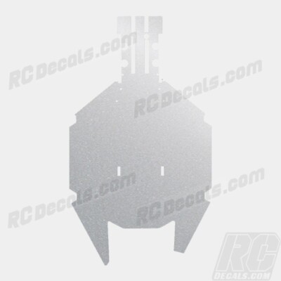 Traxxas LCG 2wd Slash Chassis Protector Decal Solid Metallic Silver | eBay
