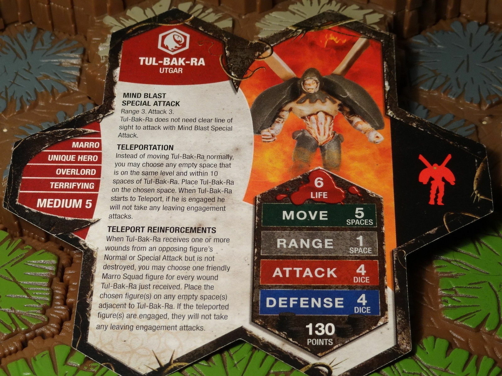 Tul-Bak-Ra - Heroscape - Wave 9 - Blackmoon's Siege - Free Shipping ...