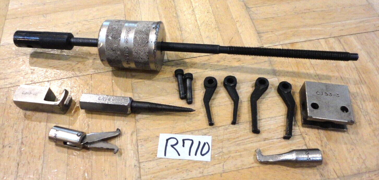 SNAP-ON TOOLS 14 PIECE PULLER SET WITH SMALL SLIDE HAMMER CJ93B | eBay