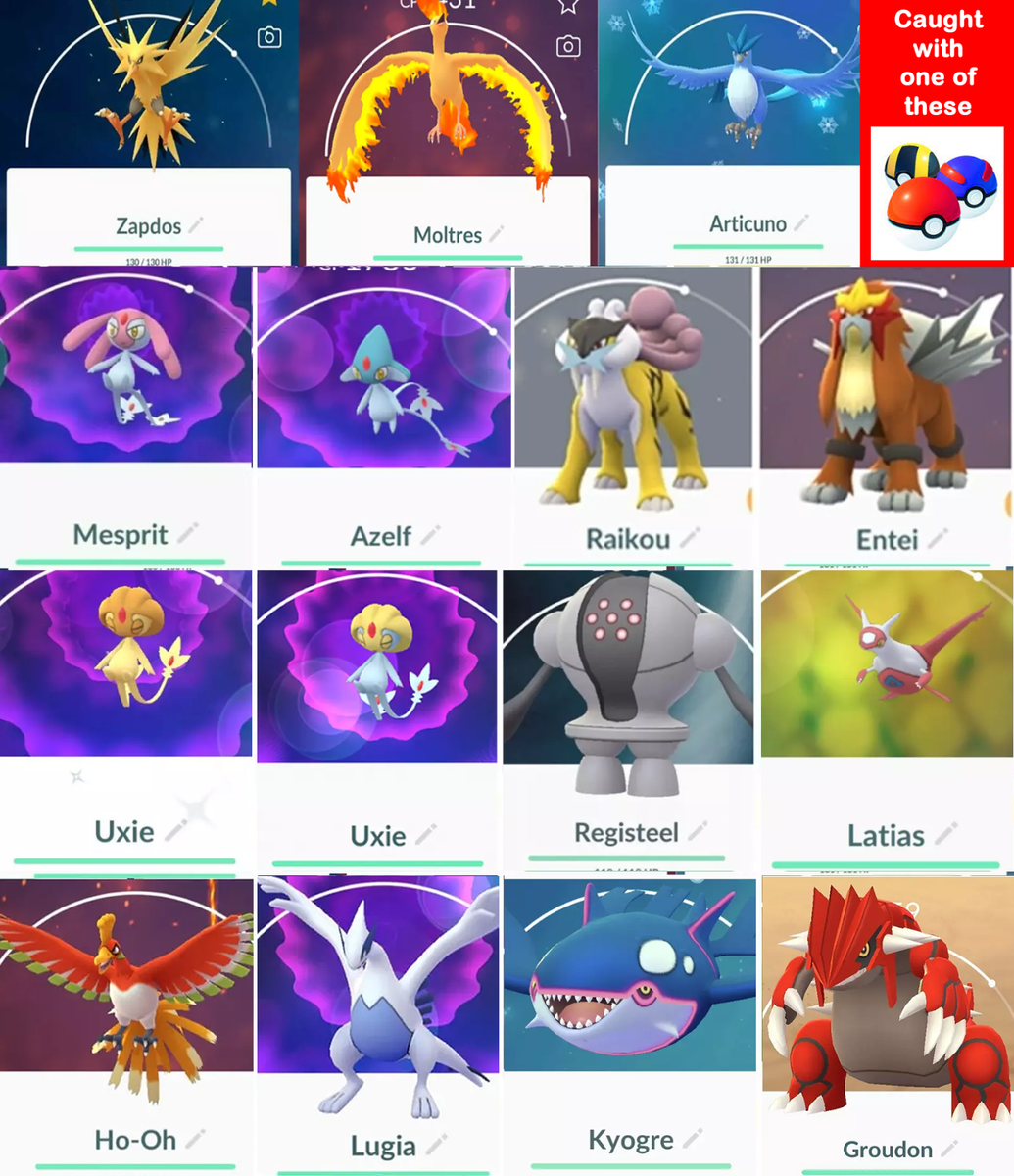 All Legendary Pokemon In Alphabetical Order - Infoupdate.org