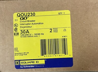 Circuit Breakers - Qou 2 Pole