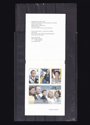 Sweden booklet King Carl and family 1993 | eBay