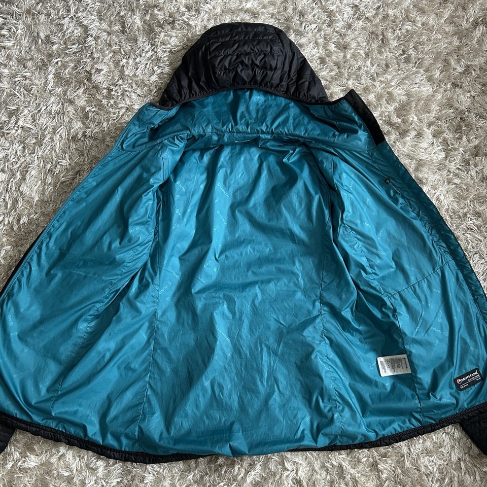 Montane Black Pertex Quantum Primaloft Puffer Jacket - XL | eBay UK