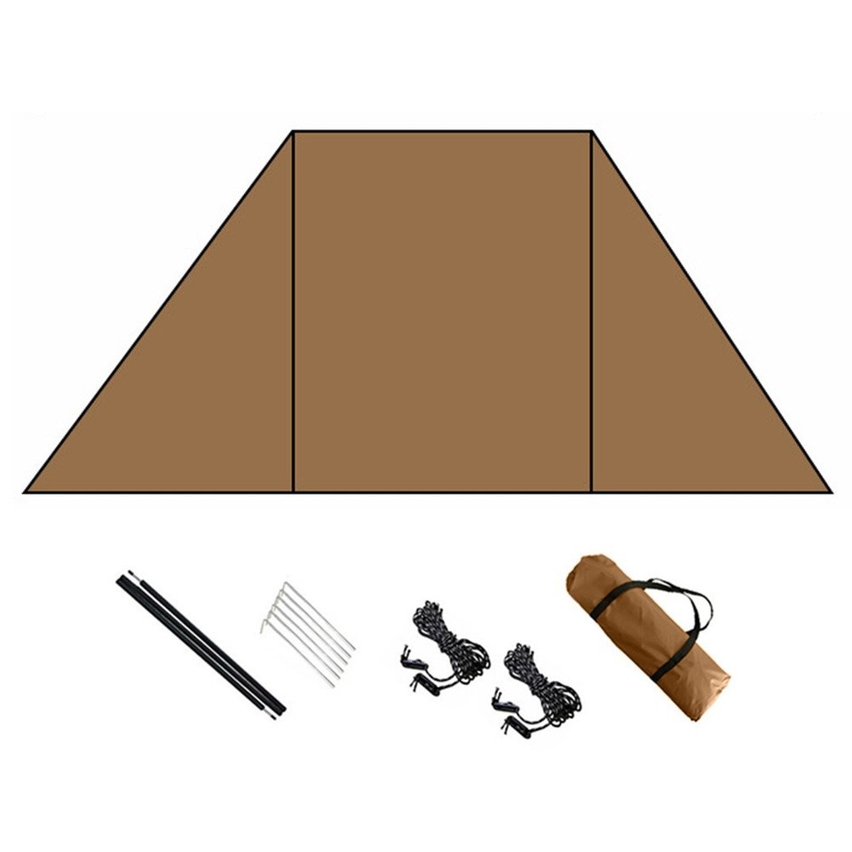 Wind Blocker Windbreak Accessories Backpacking Patio Foldable Oxford ...