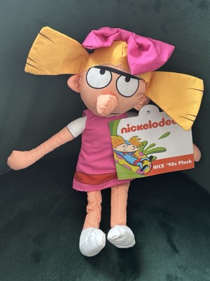 Nickelodeon '90s Hey Arnold HELGA GIRL 12" Plush STUFFED ANIMAL Toy NEW ...