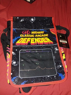 Midway Classic Arcade Defender Messenger Bag Laptop Bag BRAND NEW W ...