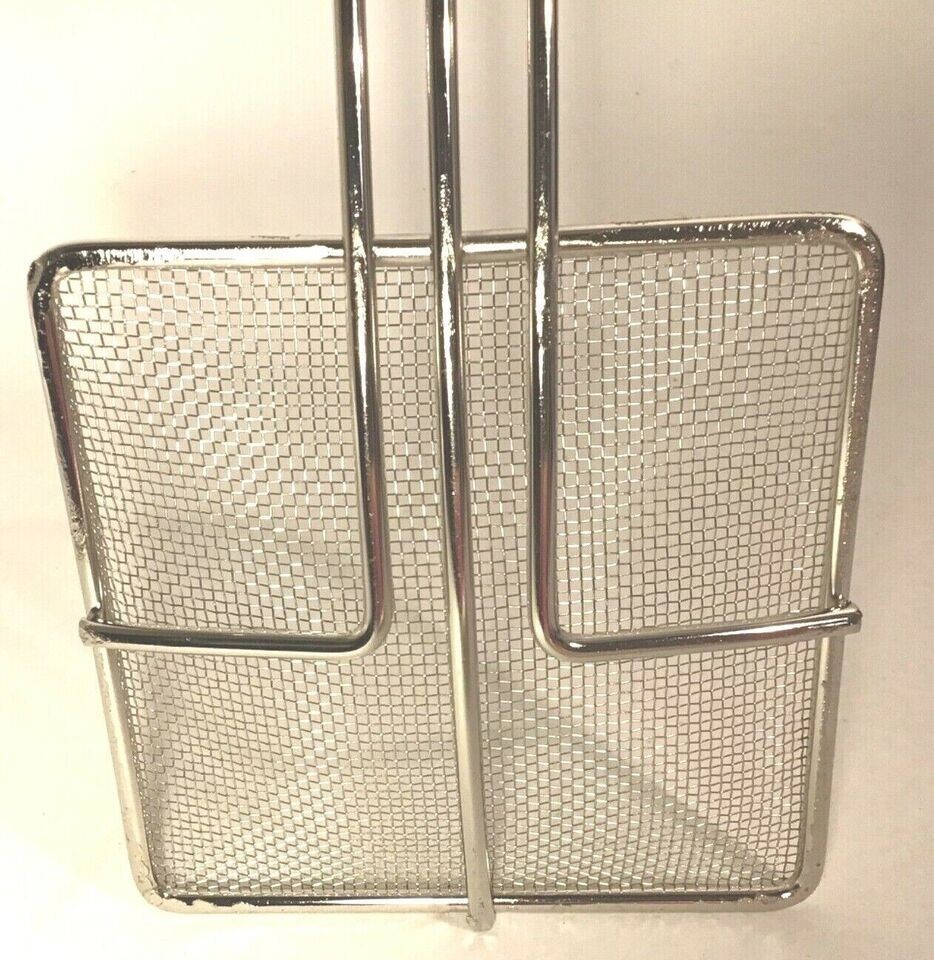 Heavy Duty Stainless Steel Square Fine Mesh Wire Skimmer Fish/Fries ...