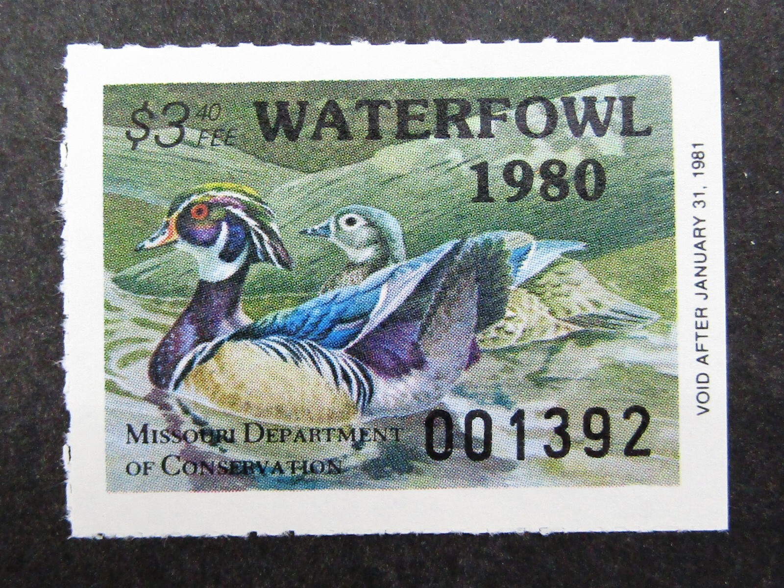 nystamps US Missouri Duck Stamp # 2 Mint OG NH U6x2452 | eBay