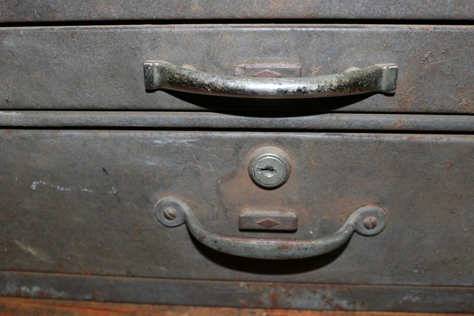 Kennedy 2 Drawer 28" Middle Riser Center Steel Tool Box Machinist Chest ...