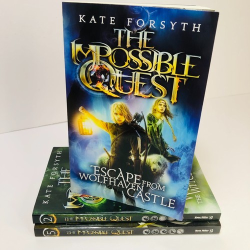 THE IMPOSSIBLE QUEST SERIES: Lot of 3 PB books by Kate Forsyth (#1, 2 ...