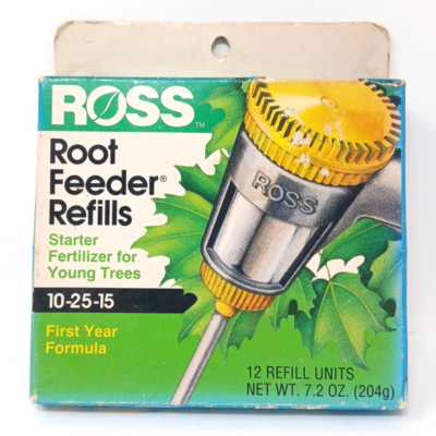 Ross Young Tree Fertilizer 12 Root Feeder Refills 25-10-15 SEALED | eBay