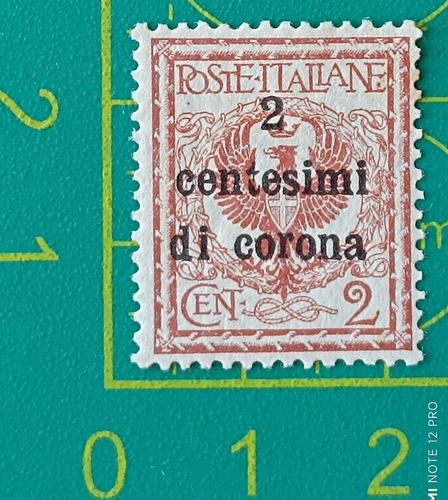 Italy stamp, Occupation 1919, 2 Centesimi di corona, MNH | eBay