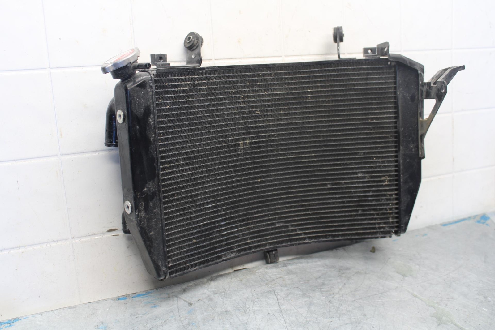 07-08 YAMAHA YZF R1 ENGINE RADIATOR MOTOR COOLER COOLING RADIATER BB425 ...