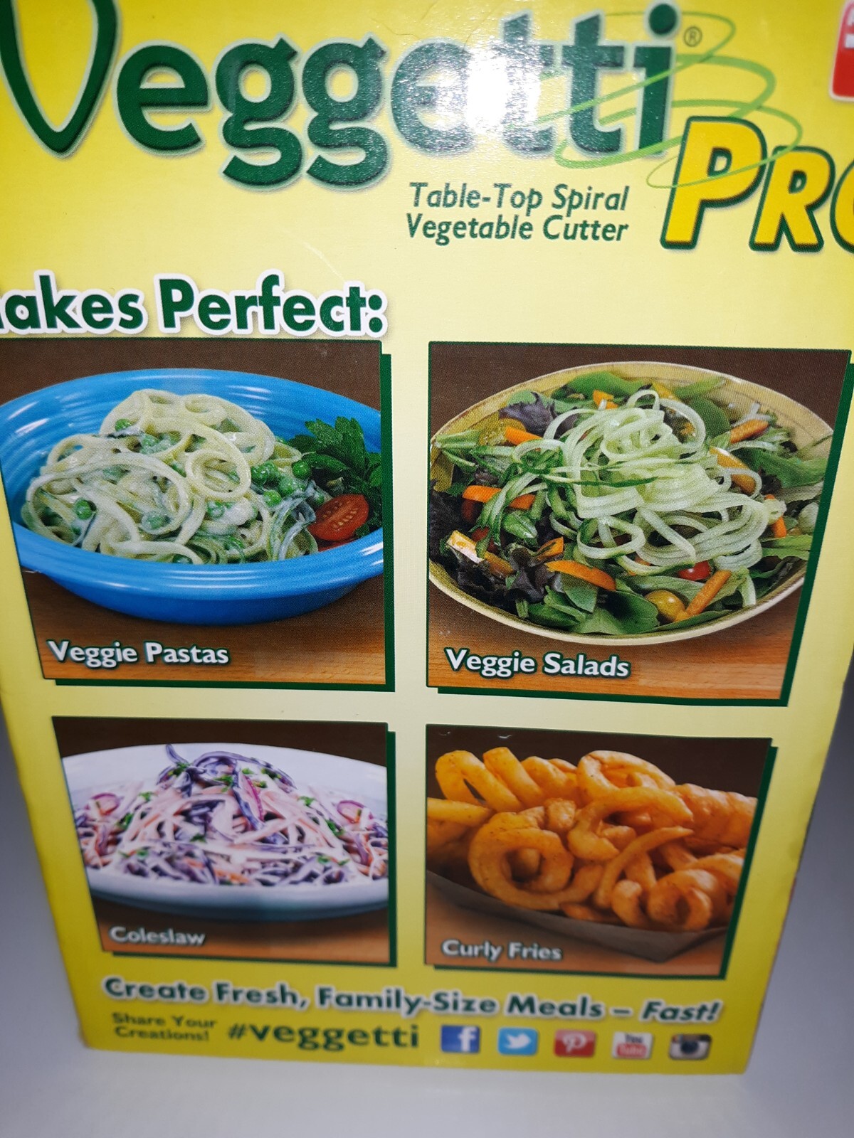 Veggetti Pro Spiralizer to Make Your Veggies More Appetizing For Your ...