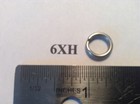 Stainless Steel Split Rings ROSCO Heavy Duty Terminal Tackle 6XH, 5.5H ...