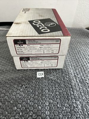 (2) New OSECO 3” RUPTURE/BURST DISC RD-10207& RD 10307 NIB + Warranty ...