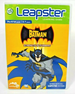 LeapFrog Leapster - Batman Strength in Numbers Learning Game (Math ...