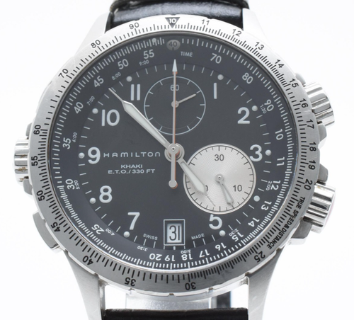 ️【Near MINT Box】HAMILTON Khaki Aviation ETO H776121/H77612333 ...