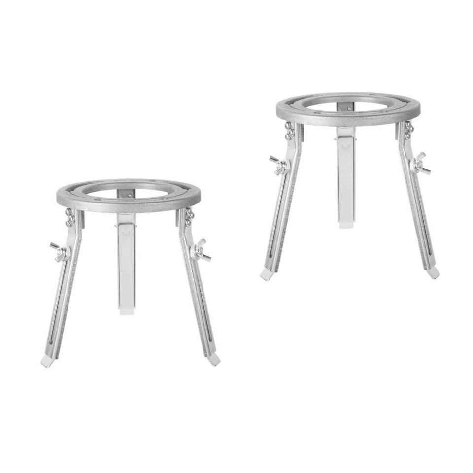 2 Pack Science Lab Tripod Stand Laboratory Holder Chemistry with Clamp ...