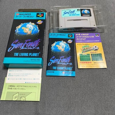 SimEarth The Living Planet (SHVC 5E) | eBay