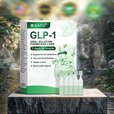 AAFQ GLP-1 Oral Solution, Natural Advanced Body Care Liquids Drop-5PCS ...