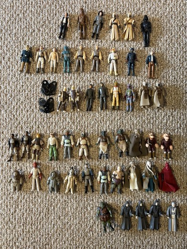 Lot Of 49 Vintage Star Wars Figures 1977-1985 | eBay