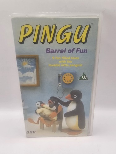 Pingu Barrel Of Fun VHS VIDEO BBC CHILDRENS Read Description | eBay UK