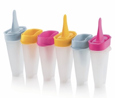 Tupperware Lollitups Eisparadies, 6x Eismaker Popsicle Multicoloured ...