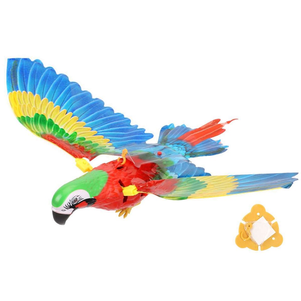Interactive Simulation Bird Cat Dog Toy Flying Eagle Parrot Electric ...
