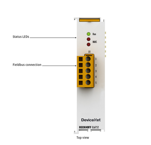 1 PCS New BECKHOFF EL6752-0010 EtherCAT Terminal DeviceNet Master PLC ...