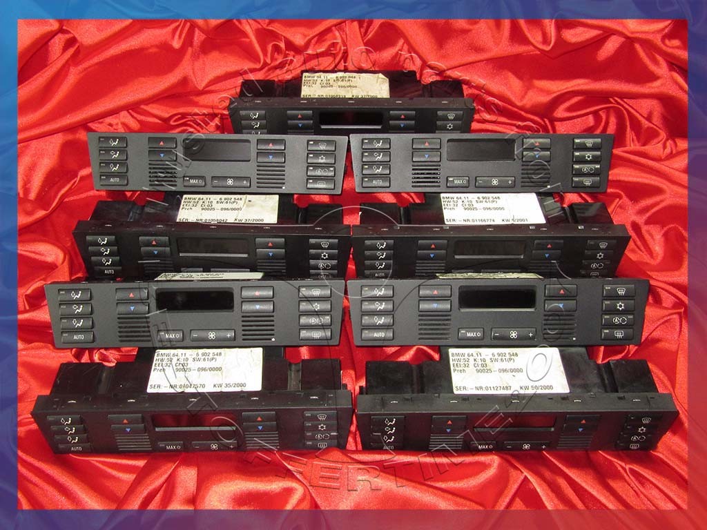 BMW E39 5 series AC CLIMATE CONTROL AUTOMATIC AIR CONDITIONING MAX ...