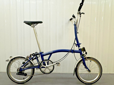Brompton 6 Speed - Tempest Blue - Excellent Condition - 1 Year Warranty ...