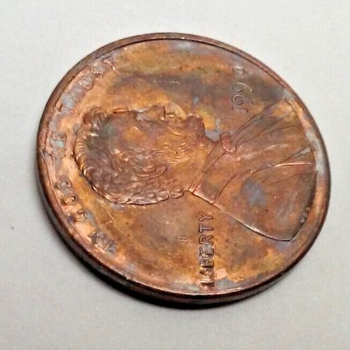 1994 Lincoln Memorial Error Penny L & I in Liberty Misprinted & On ...