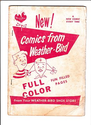 WEATHER-BIRD SHOES GIVEAWAY [1950's GD] BUZZY #56 INSIDE! | eBay