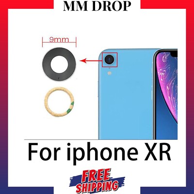 For iPhone XR Replacement Rear Back Camera Glass Lens With Adhesive UK ...