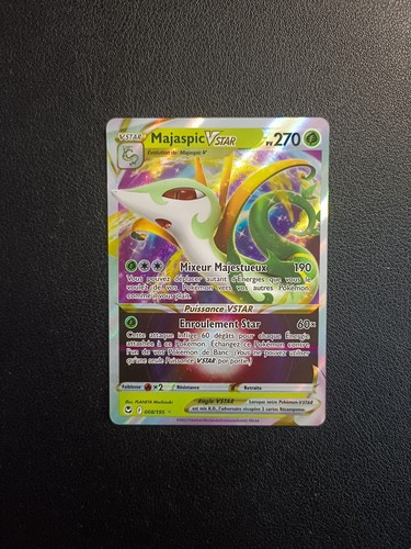 Carte Pokémon Majaspic VSTAR 008/195 Tempête Argentée FR NEUF | eBay
