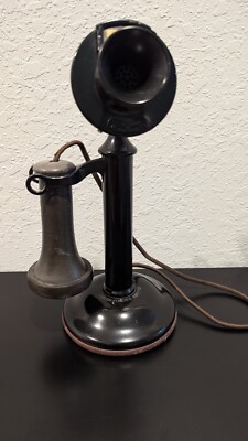 Rare Vintage Antique From 1900s Western Electric Candlestick Telephone ...