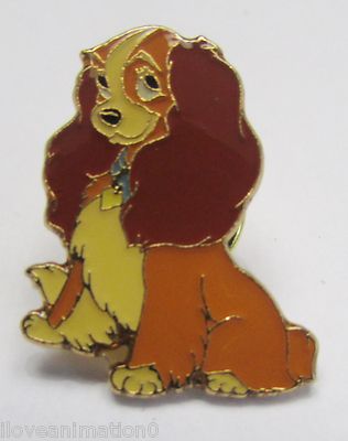 Disney Pin Pics 5385 DS Lady and the Tramp 40th Anniversary Tin Lady ...