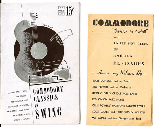 Commodore Record Label - Misc promotional listings of records | eBay