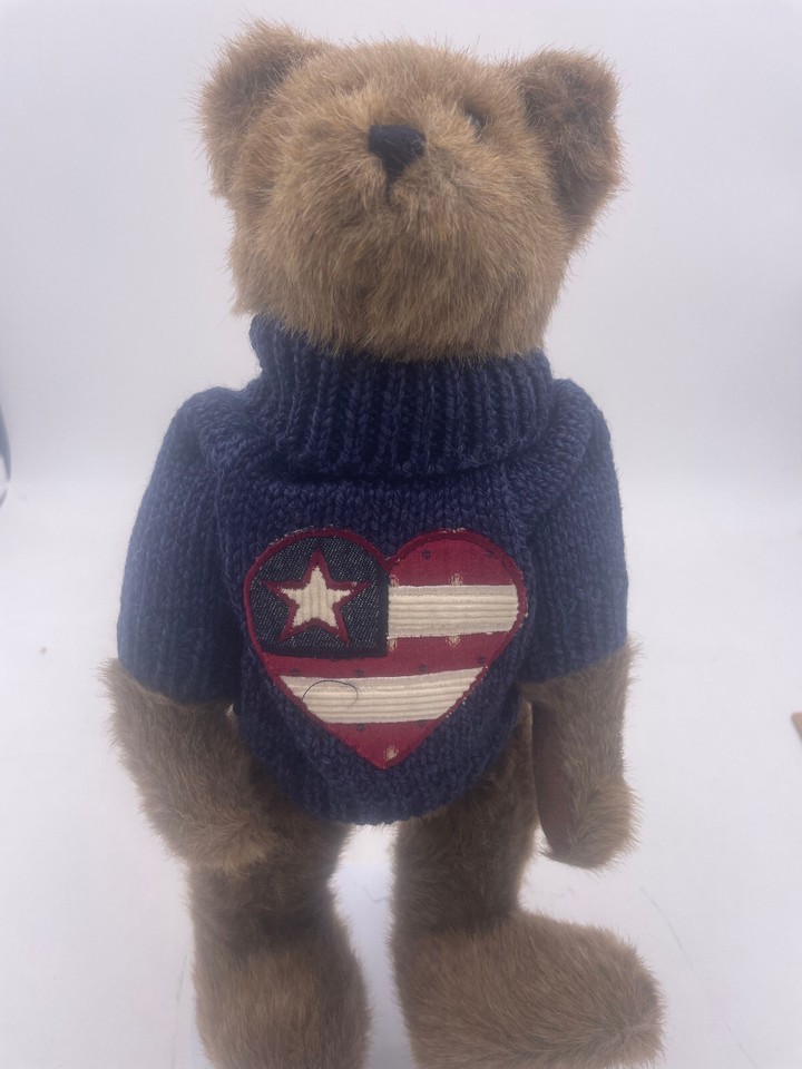 Boyds Bear Plush - Eli Q Spangler 14" American Patriotic- #904441 | eBay